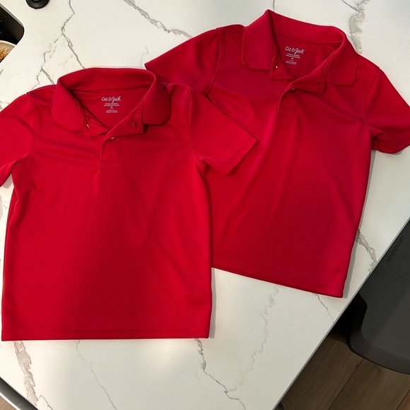 Cat & Jack | Shirts & Tops | Boys Red Performance Uniform Polos | Poshmark